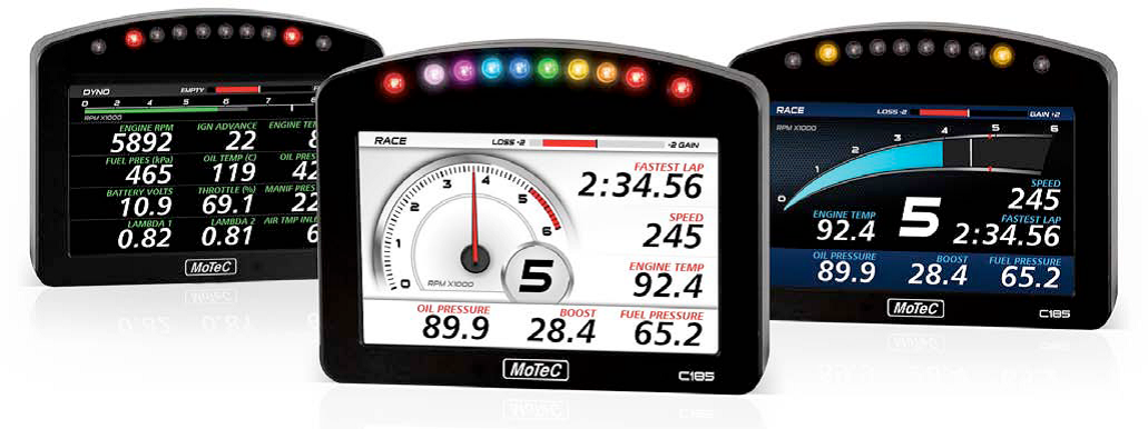 MoTeC C185 Colour Dash Logger – RaceDataSystems