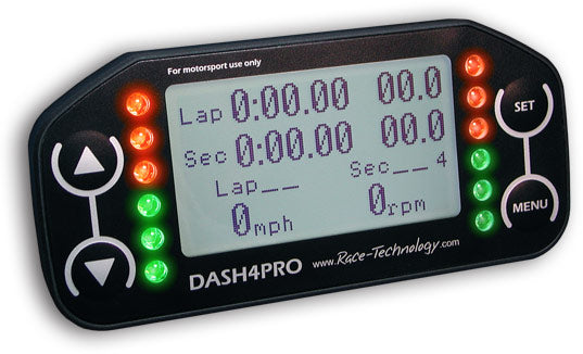 Race Technology DASH 4 PRO Display – RaceDataSystems