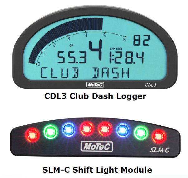 MoTeC CDL3 Club Dash Display and Logger – RaceDataSystems